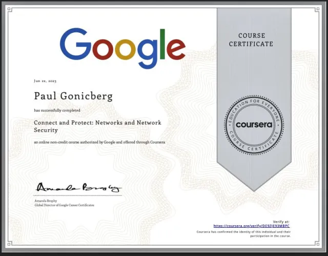 What is a CyberSecurity Google Certification - Classified Ads