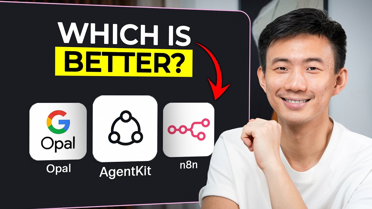 I Built with OpenAI Agent Builder, n8n, and Google Opal — Here’s the Real Difference (in 8 ...