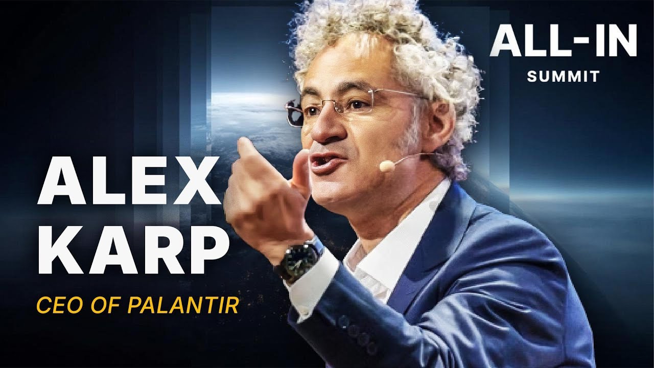 Palantir CEO Alex Karp: Why the West is Destroying Itself, Data Empire ...