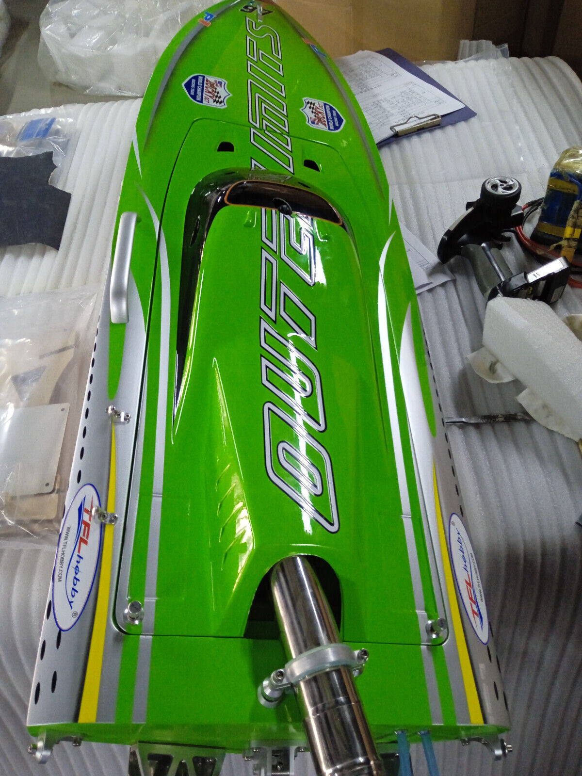 TFL Patron Saint Gas RC Boat ARTR/ New in box. Ships from Florida ,USA ...