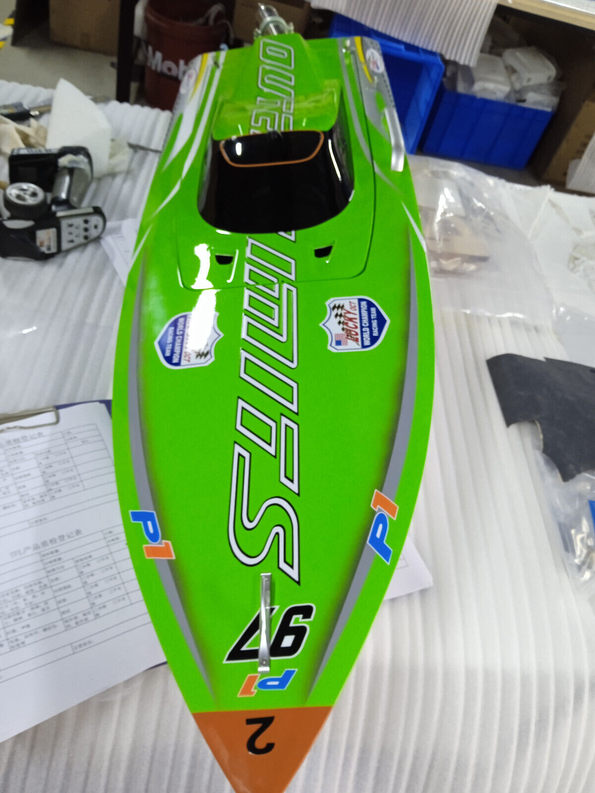 TFL Patron Saint Gas RC Boat ARTR/ New in box. Ships from Florida ,USA ...